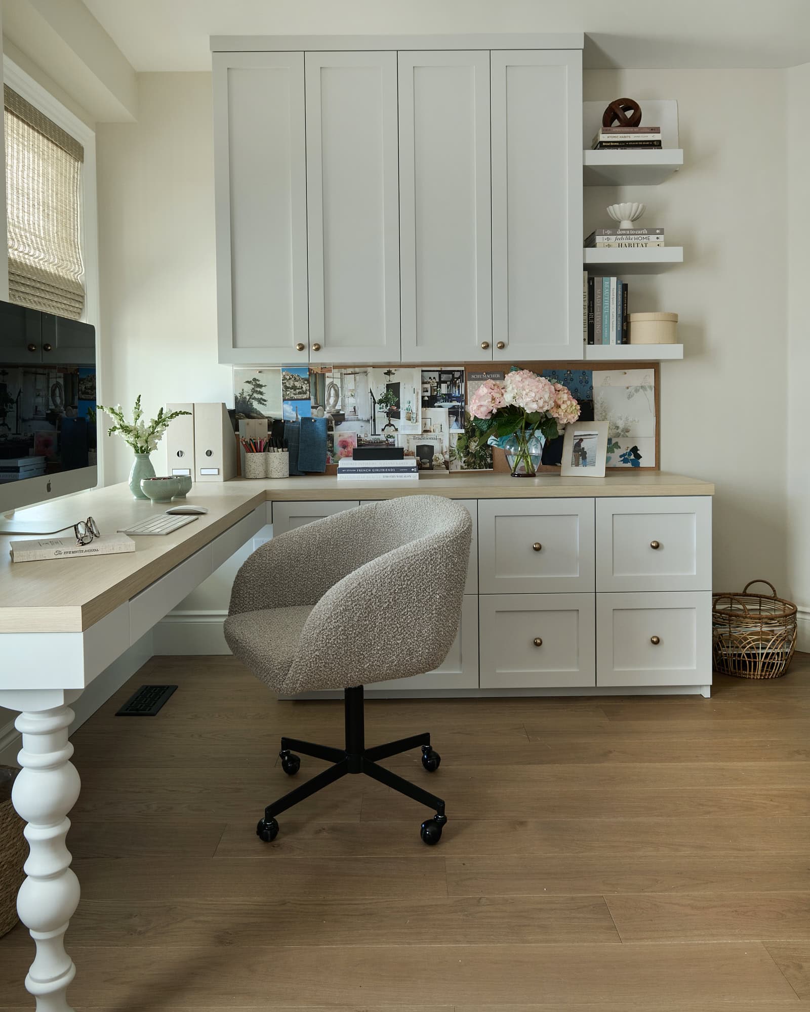 Spring Office Decorating Ideas | A Blissful Nest