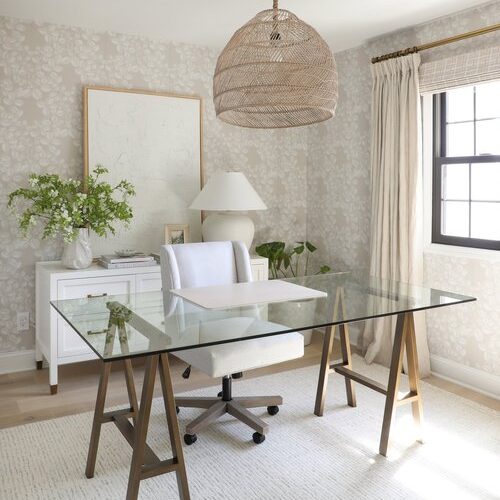 Spring Office Decorating Ideas | A Blissful Nest