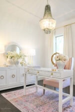 Spring Office Decorating Ideas | A Blissful Nest