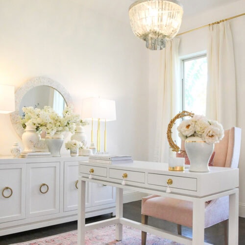Spring Office Decorating Ideas | A Blissful Nest