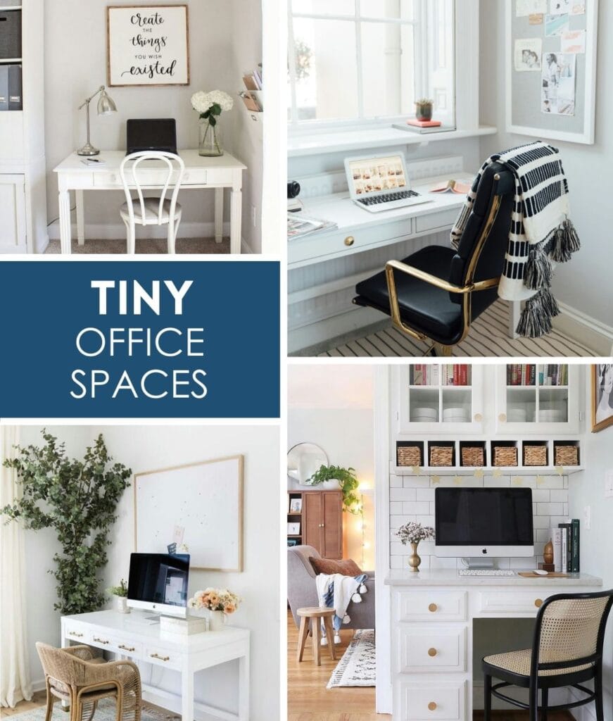 Tiny Office Spaces | A Blissful Nest
