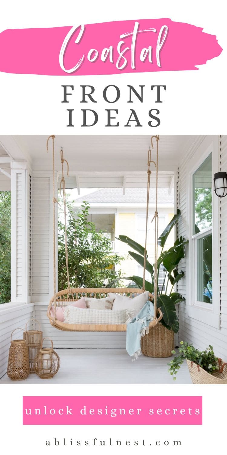 Coastal Front Porch | A Blissful Nest