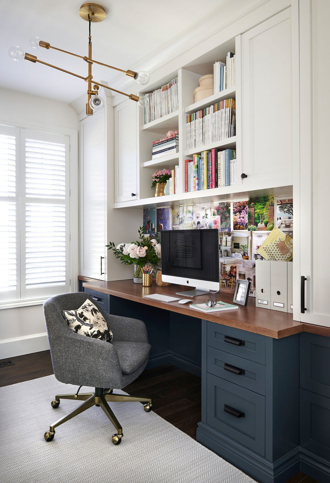 Home Office Wall Storage Ideas | A Blissful Nest