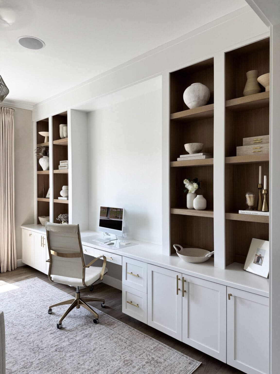 Home Office Wall Storage Ideas | A Blissful Nest