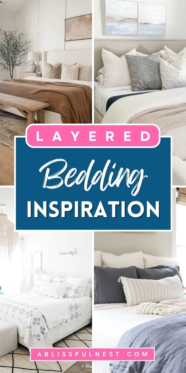 Layered Bedding Inspiration | A Blissful Nest