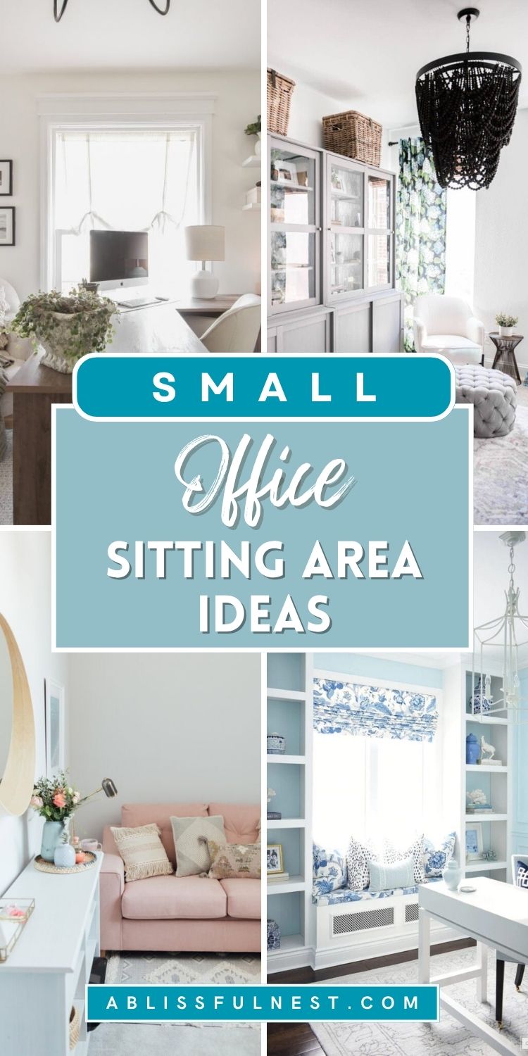 Small Office Sitting Area Ideas | A Blissful Nest