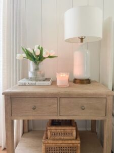Bedroom Night Stand Decor Ideas | A Blissful Nest
