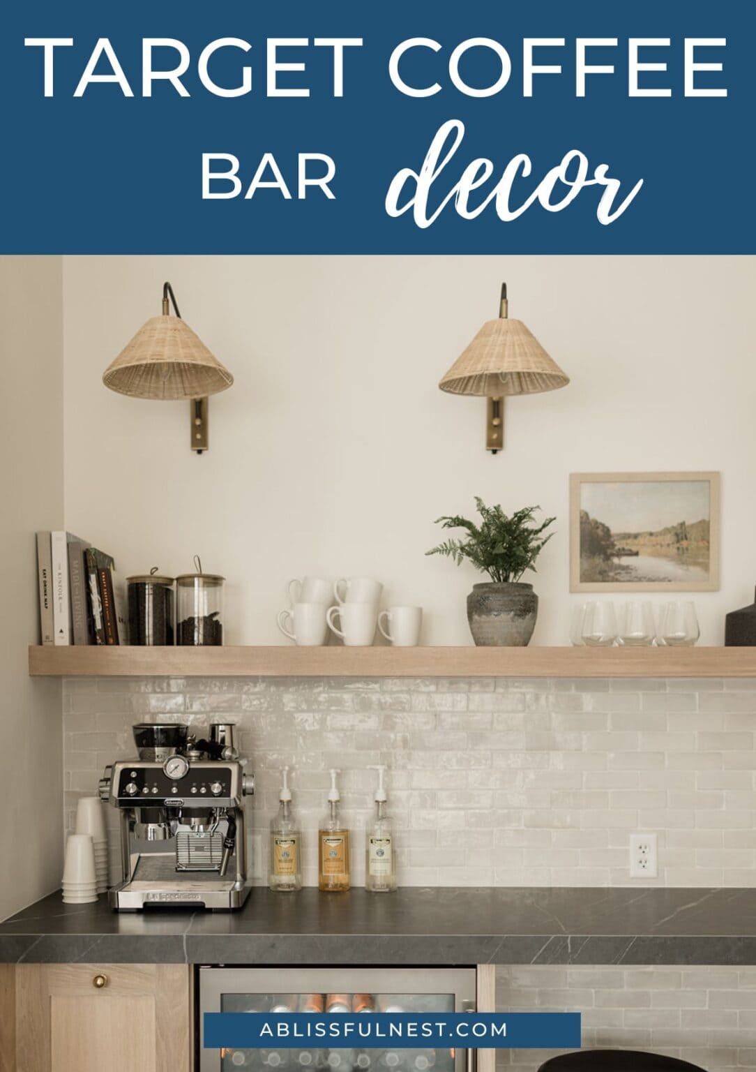 Target Coffee Bar Decor | A Blissful Nest