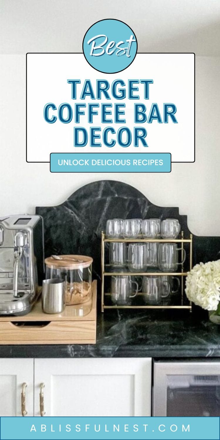 Target Coffee Bar Decor | A Blissful Nest