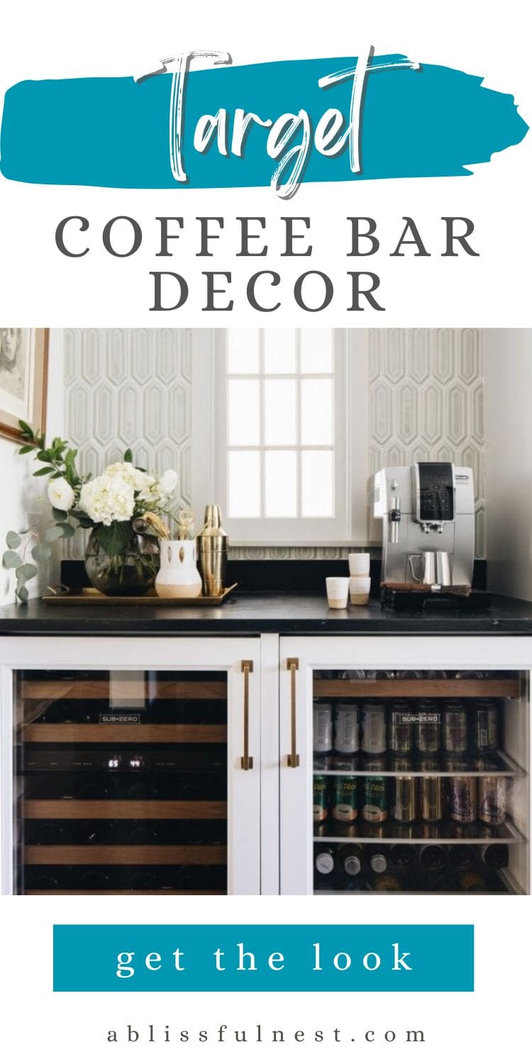 Target Coffee Bar Decor | A Blissful Nest