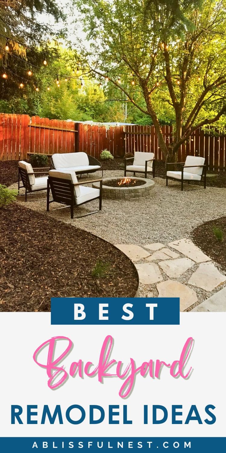 Backyard Remodel Ideas | A Blissful Nest