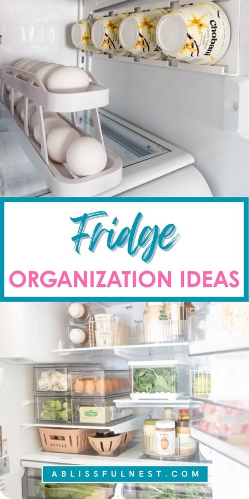 Fridge Organization Ideas | A Blissful Nest
