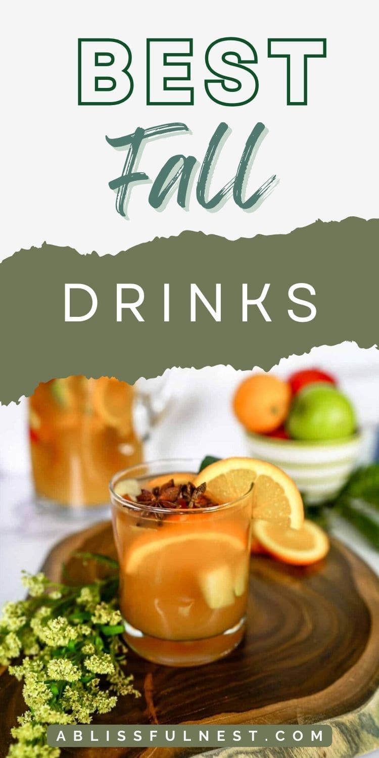Best Fall Drinks | A Blissful Nest