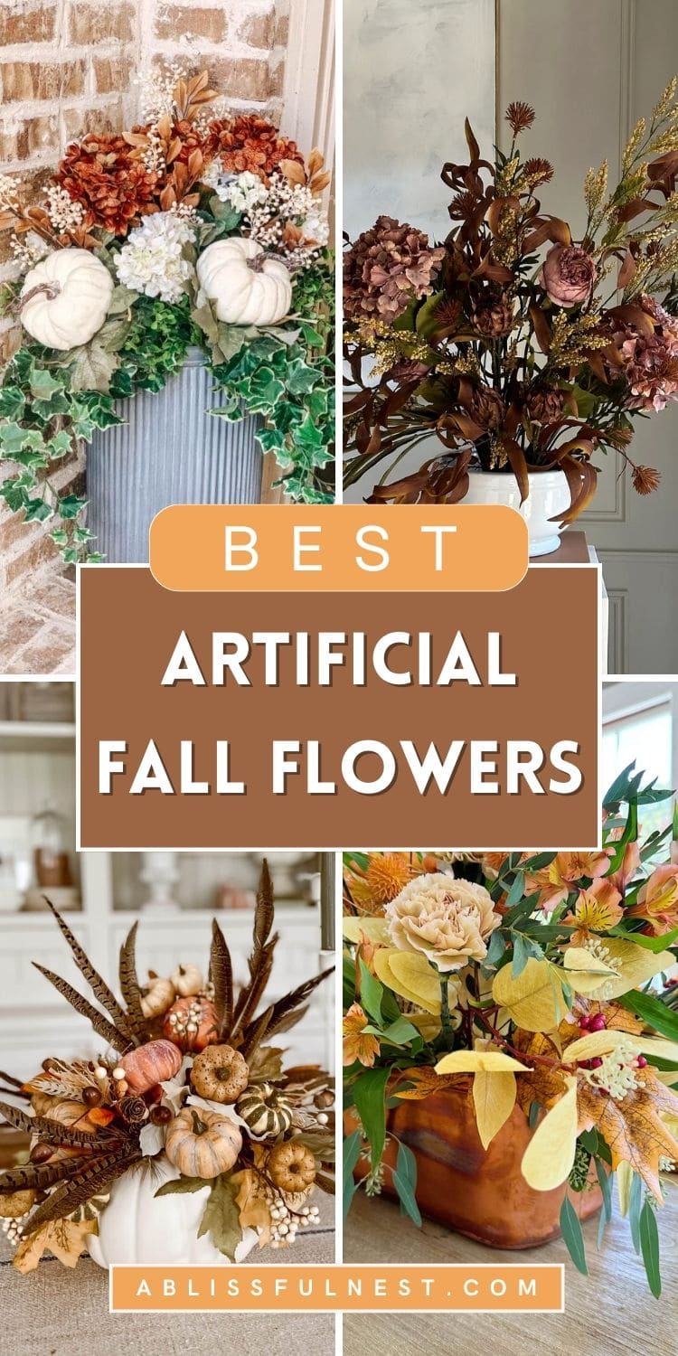 Best Artificial Fall Flowers | A Blissful Nest