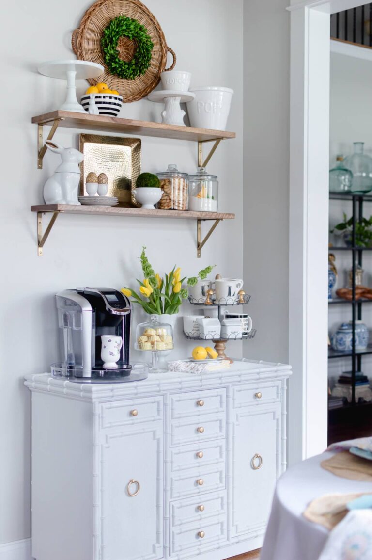Coffee Nook Inspiration | A Blissful Nest