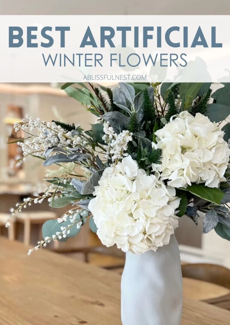 Best Artificial Winter Flowers | A Blissful Nest