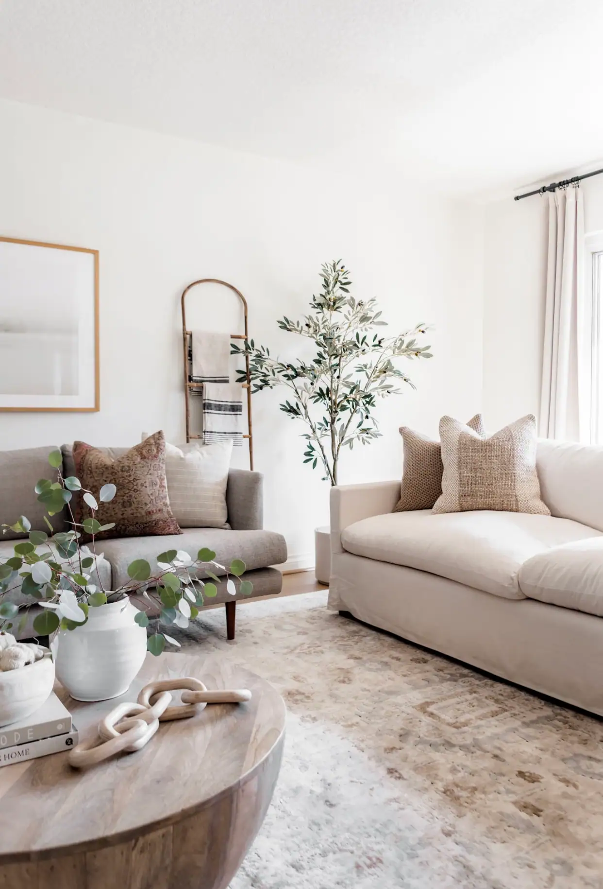 Beige Living Room Ideas | A Blissful Nest